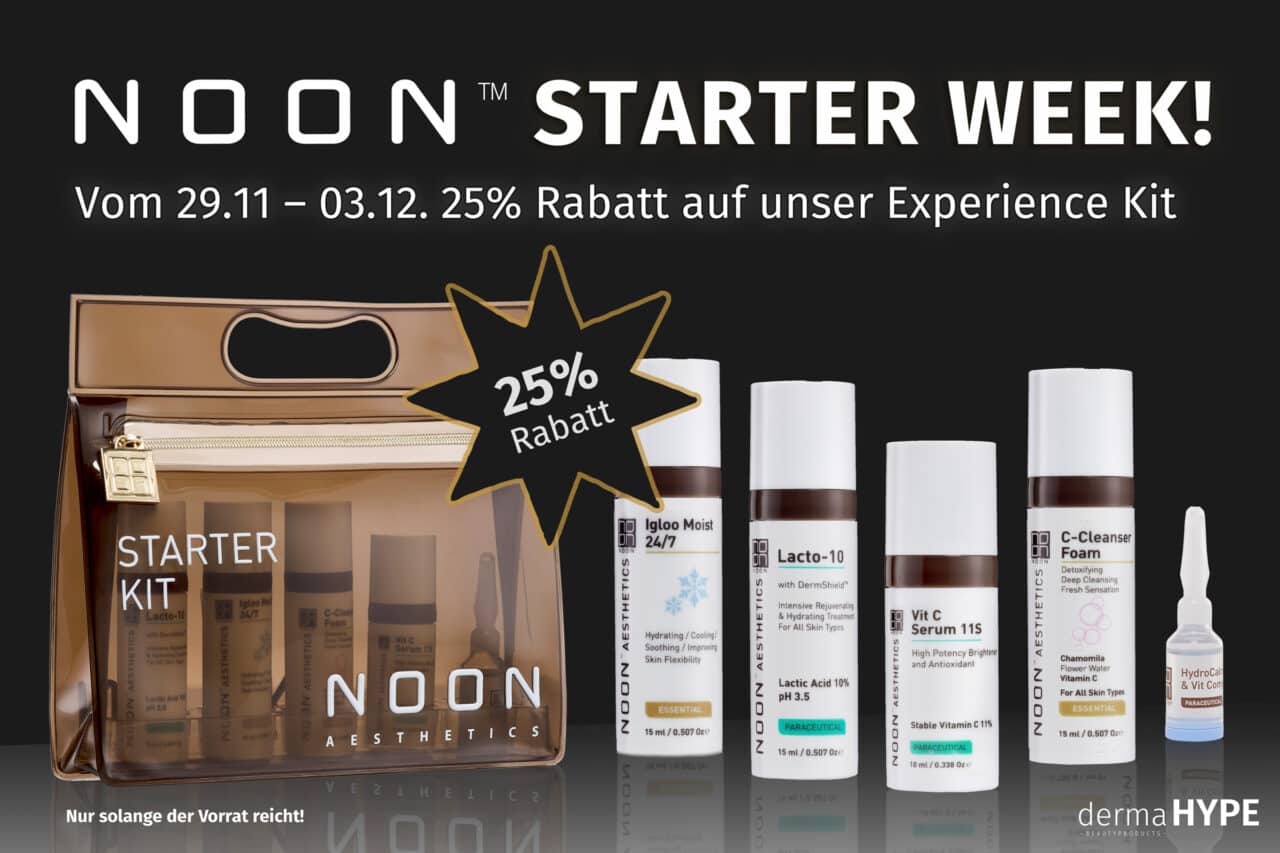 Mit der NOON STARTER WEEK vom 29.11 – 03.12. 25% Rabatt auf das ...